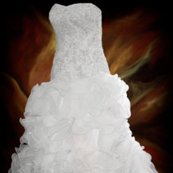 dennis basso | Dresses | Dennis Basso Wedding Dress | Poshmark